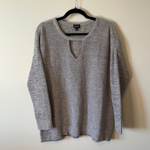 torrid | Sweaters | Torrid Keyhole Sweater | Poshmark